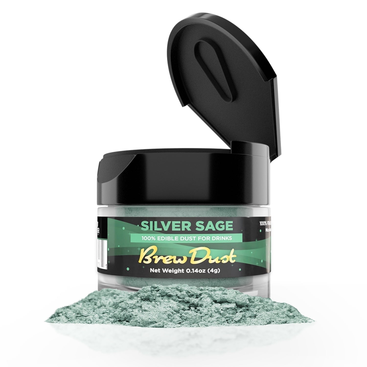 Brew Dust - Silver Sage Edible Drink Powder - Silky Swirl, Beverage ...