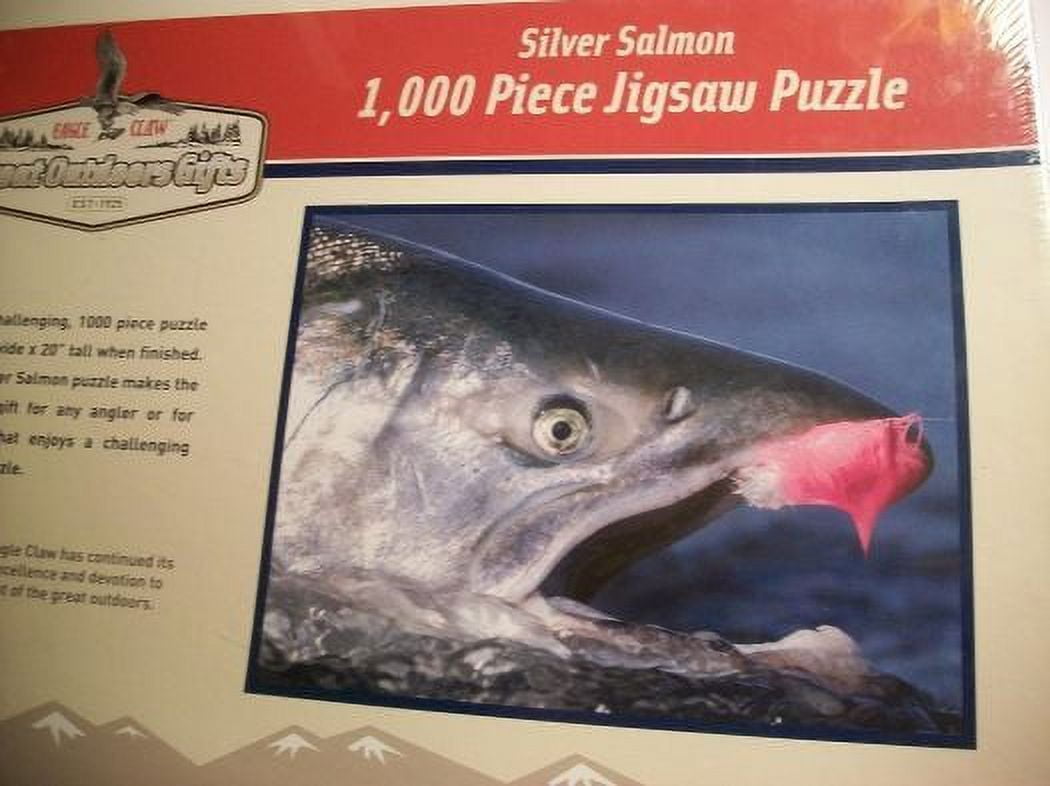 Silver Salmon 1,000 Piece Jigsaw Puzzle - Walmart.com