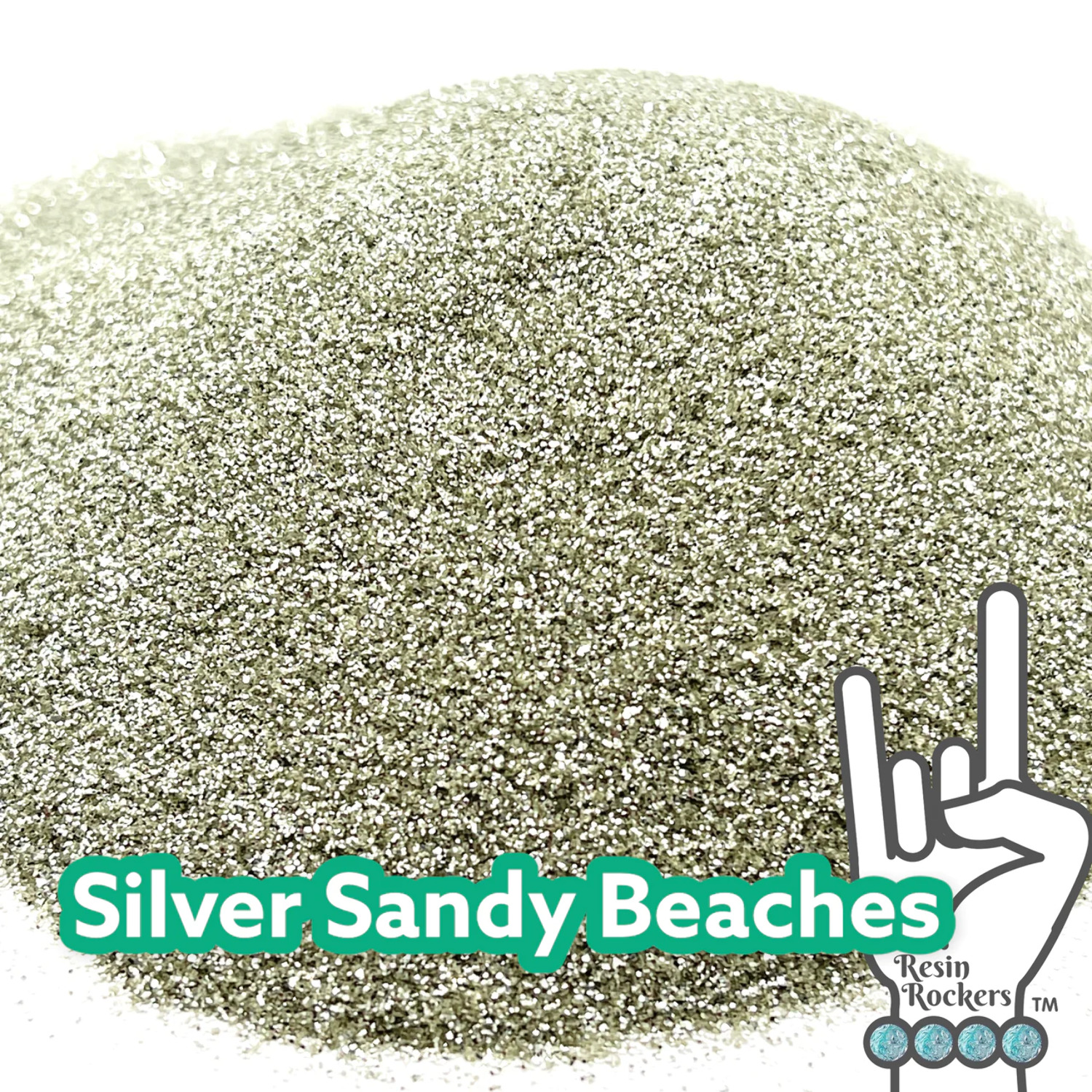 Silver Sandy Beaches Pixie for Poxy Micro Fine Glitter - Walmart.com