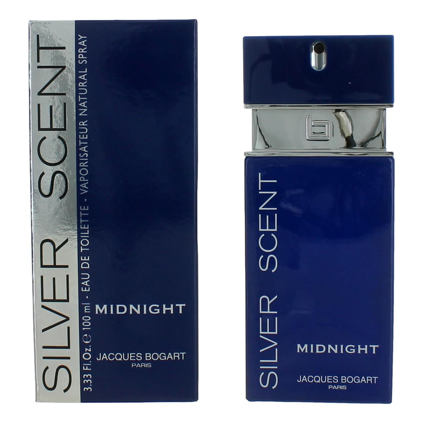 Silver Scent Midnight by Jacques Bogart for Men - 3.3 oz EDT Spray ...