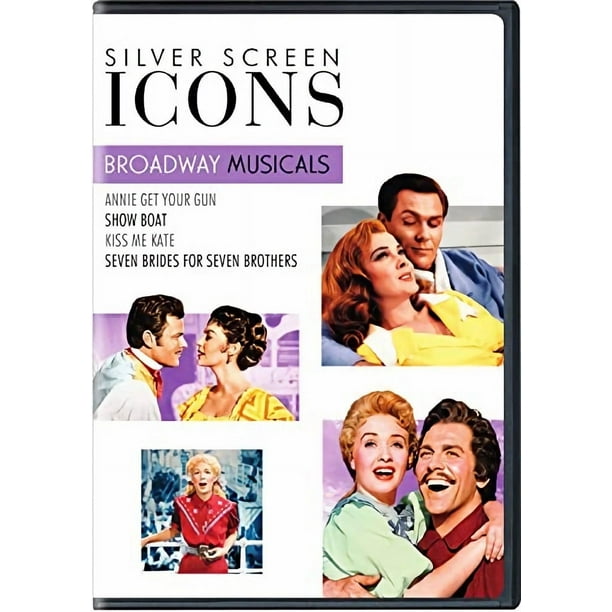 Silver Screen Icons: Broadway Musicals (4FE) [DVD] - Walmart Business ...