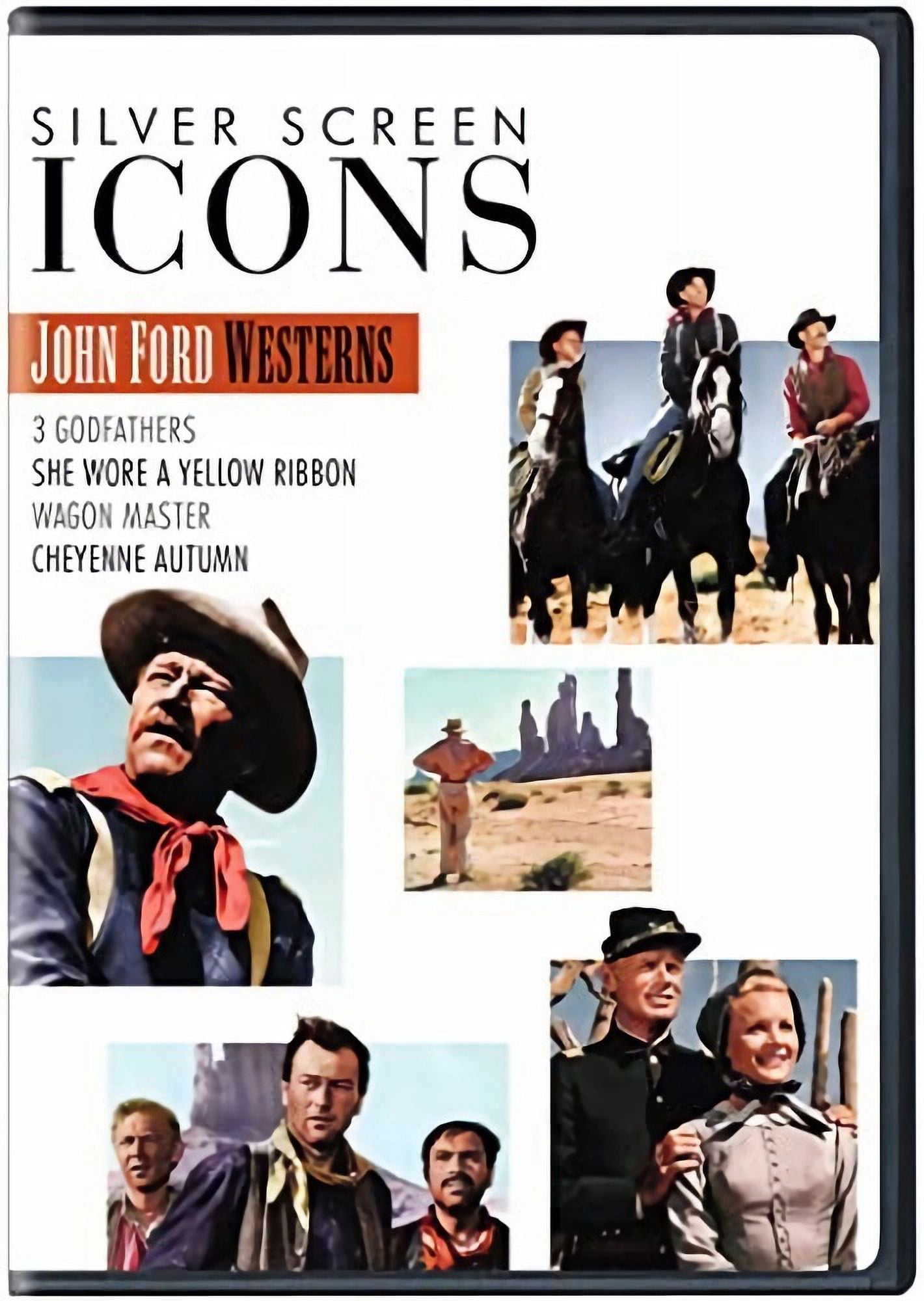 Silver Screen Icons: John Ford Westerns (4FE) [DVD] - Walmart.com