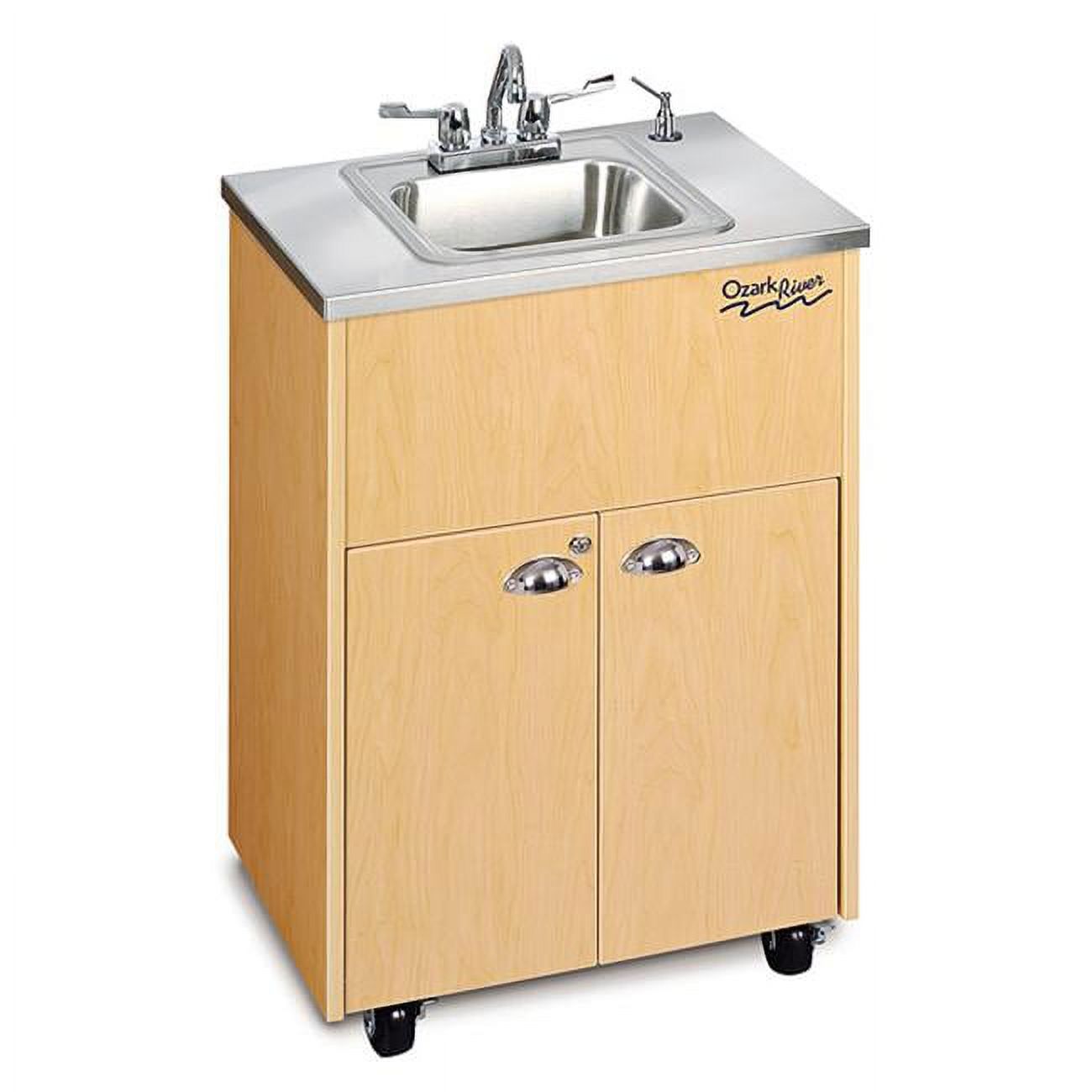 Silver Series Premier 1 Hand-Washing Station - Maple - Walmart.com