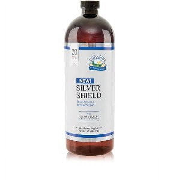 Silver Shield Liquid, 32 Fl Oz | Colloidal Silver Liquid with Aqua Sol ...