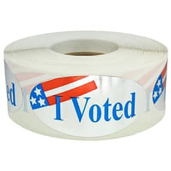 I Voted Stickers for Crafts and Events