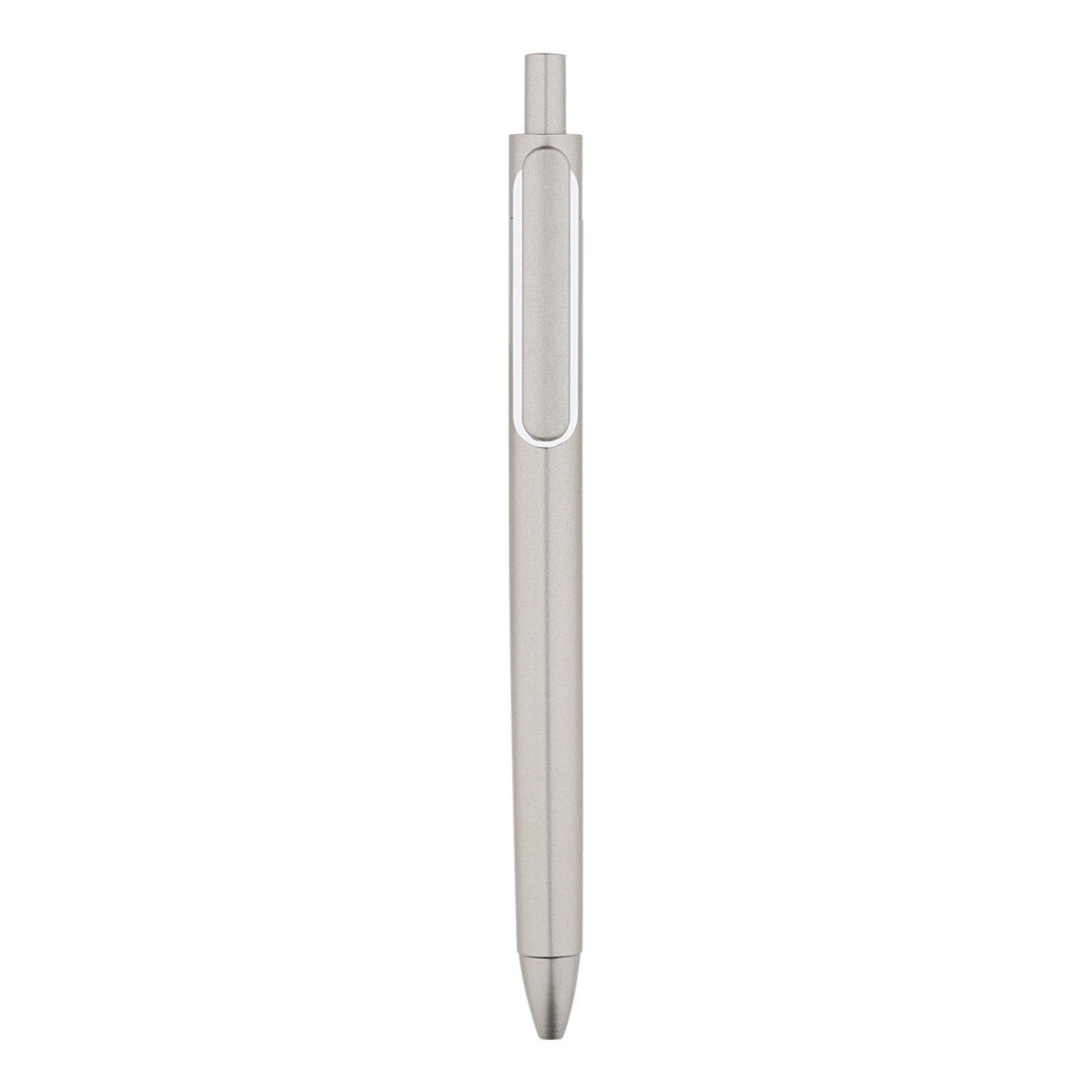 Silver Signature Push Pen 5.7 X 0.43 X 0.43 Inches 0.5Mm Ballpoint ...