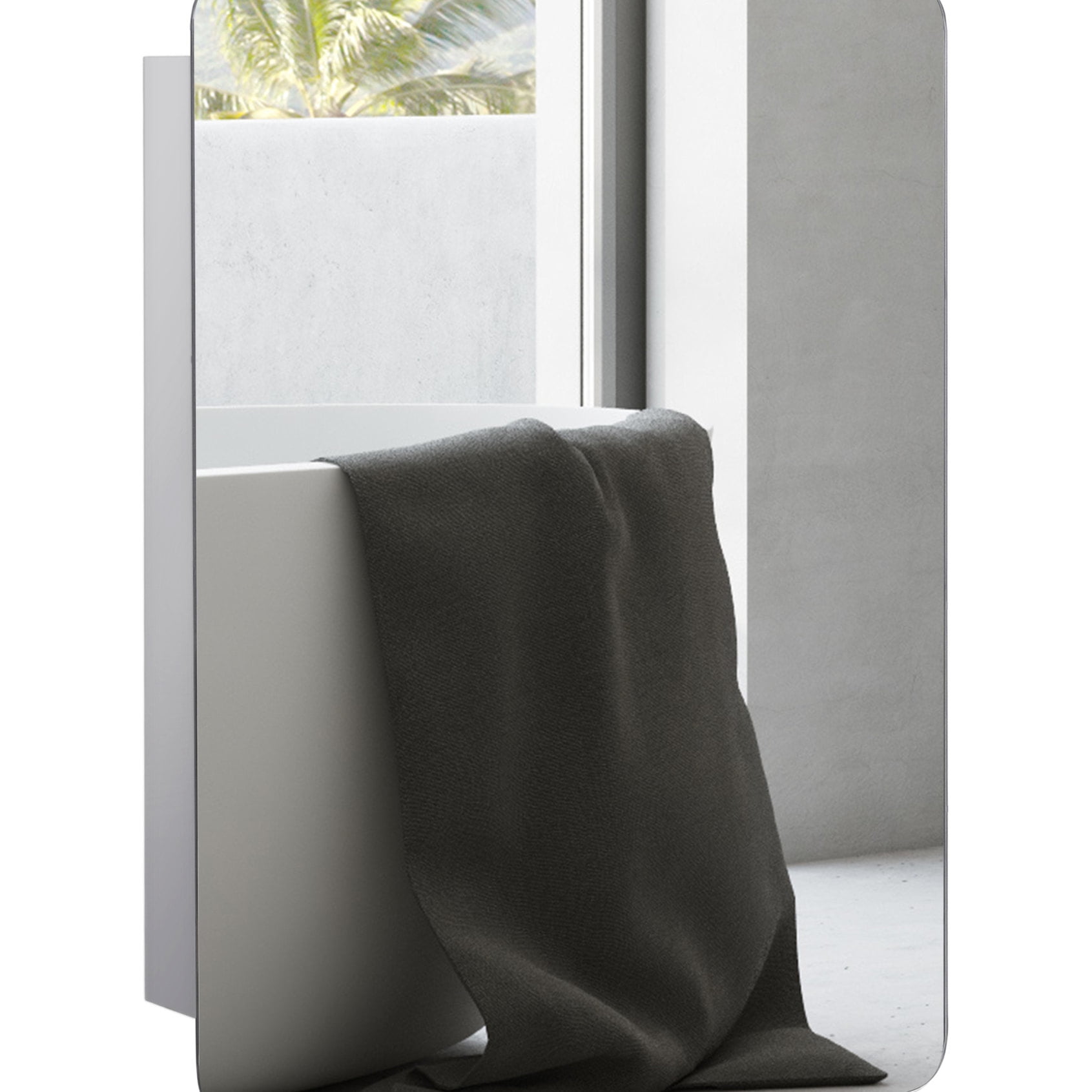 Silver Sliding Door Medicine Cabinet / Add Style to Bathroom Interior ...