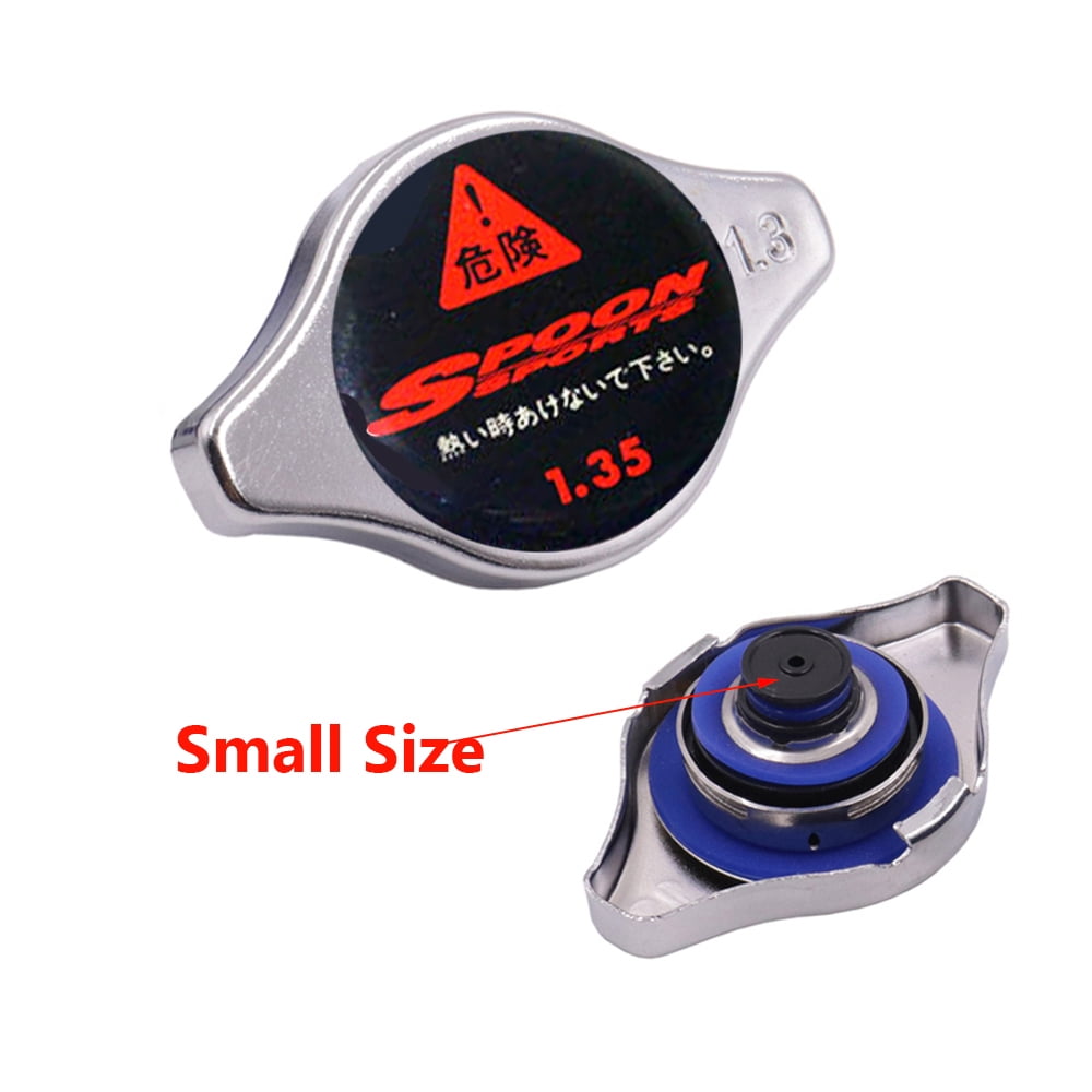 Silver Small Size-Racing Car Thermal Radiator Cap, Tank Cover, Water ...