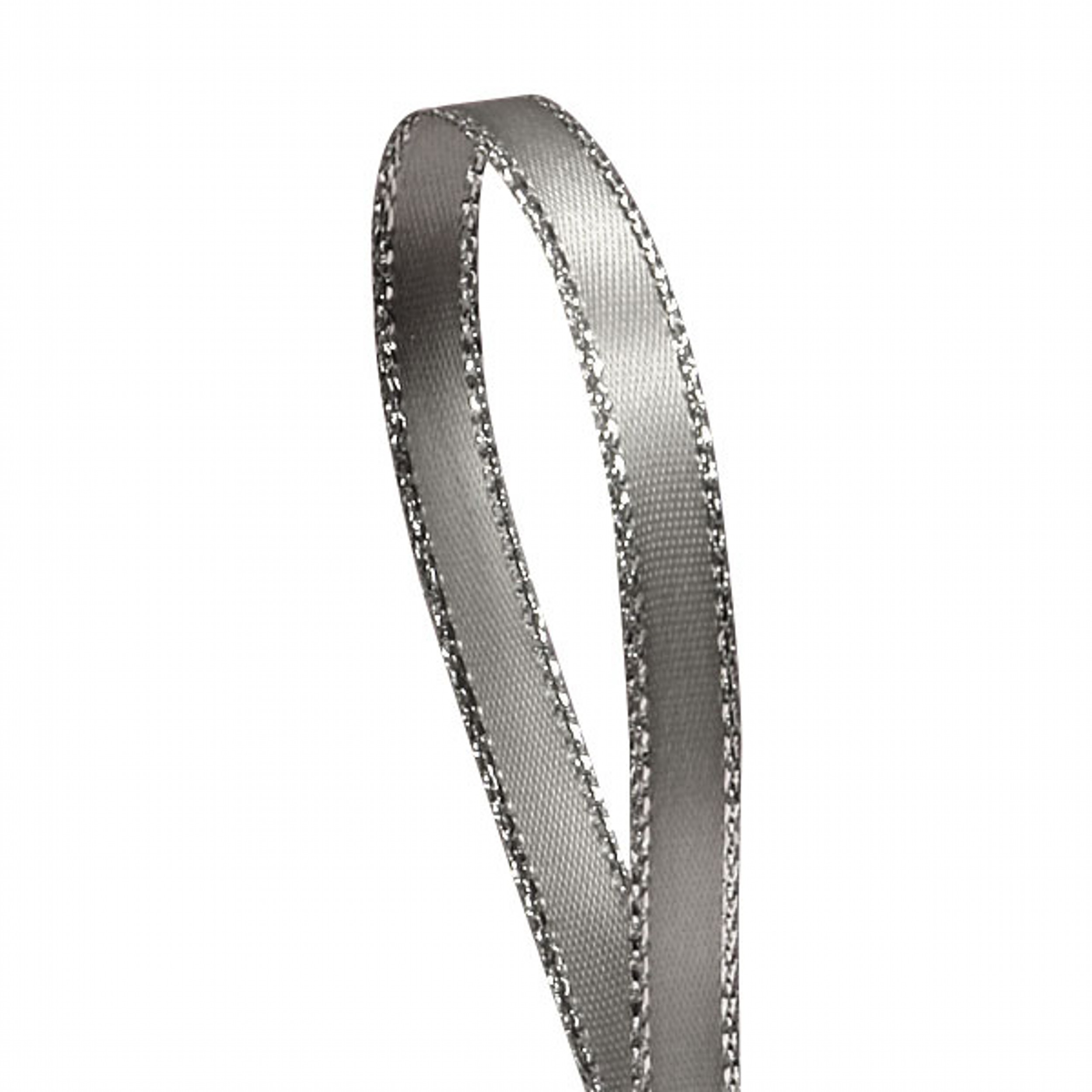 Silver Solid Color 3/8-Inch Silver Edge Ribbon, 50-Yards - Walmart.com