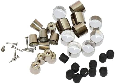 Silver Spare Part Solid Brass Tips and Ferrules Collars Ring Shaft ...