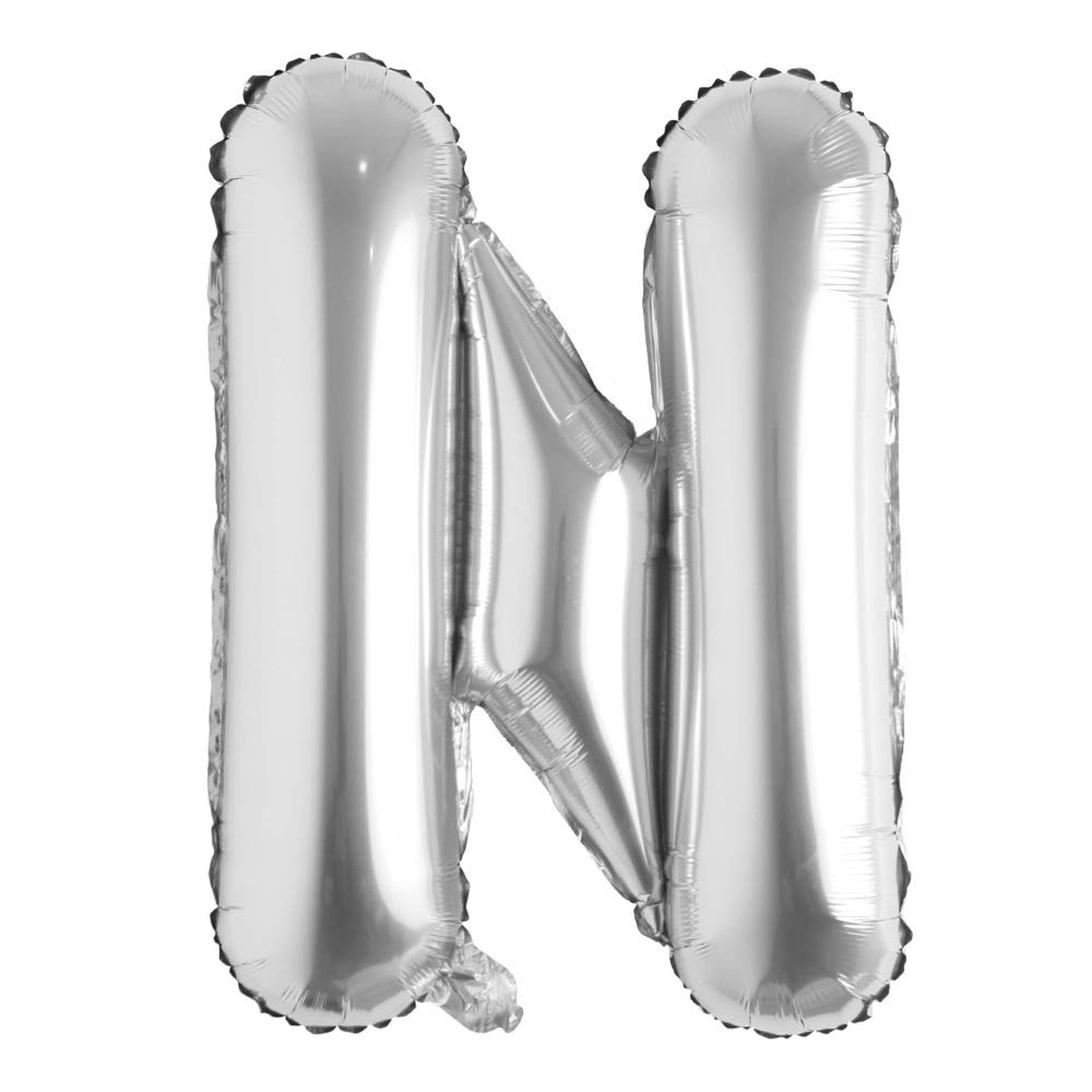 Silver Sparkle Letter Balloons - 32" Alphabet & Number Mylar Party ...