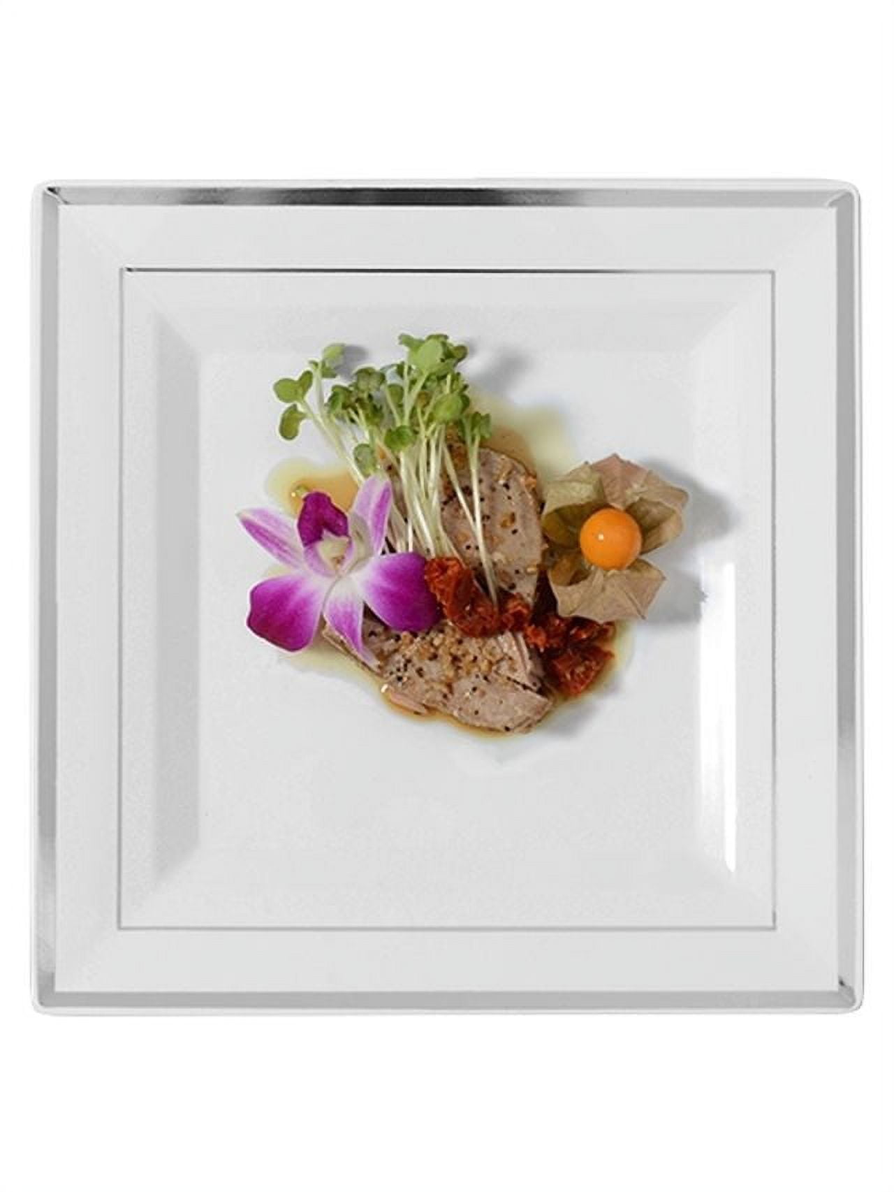 Silver Splendor Plates