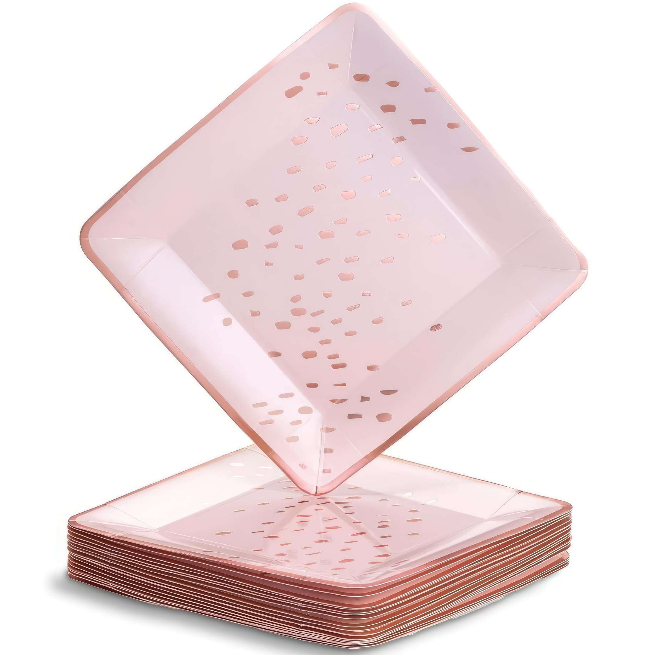 Silver Spoons AbstractITSC Design Disposable Paper Plates Heavy Duty ...