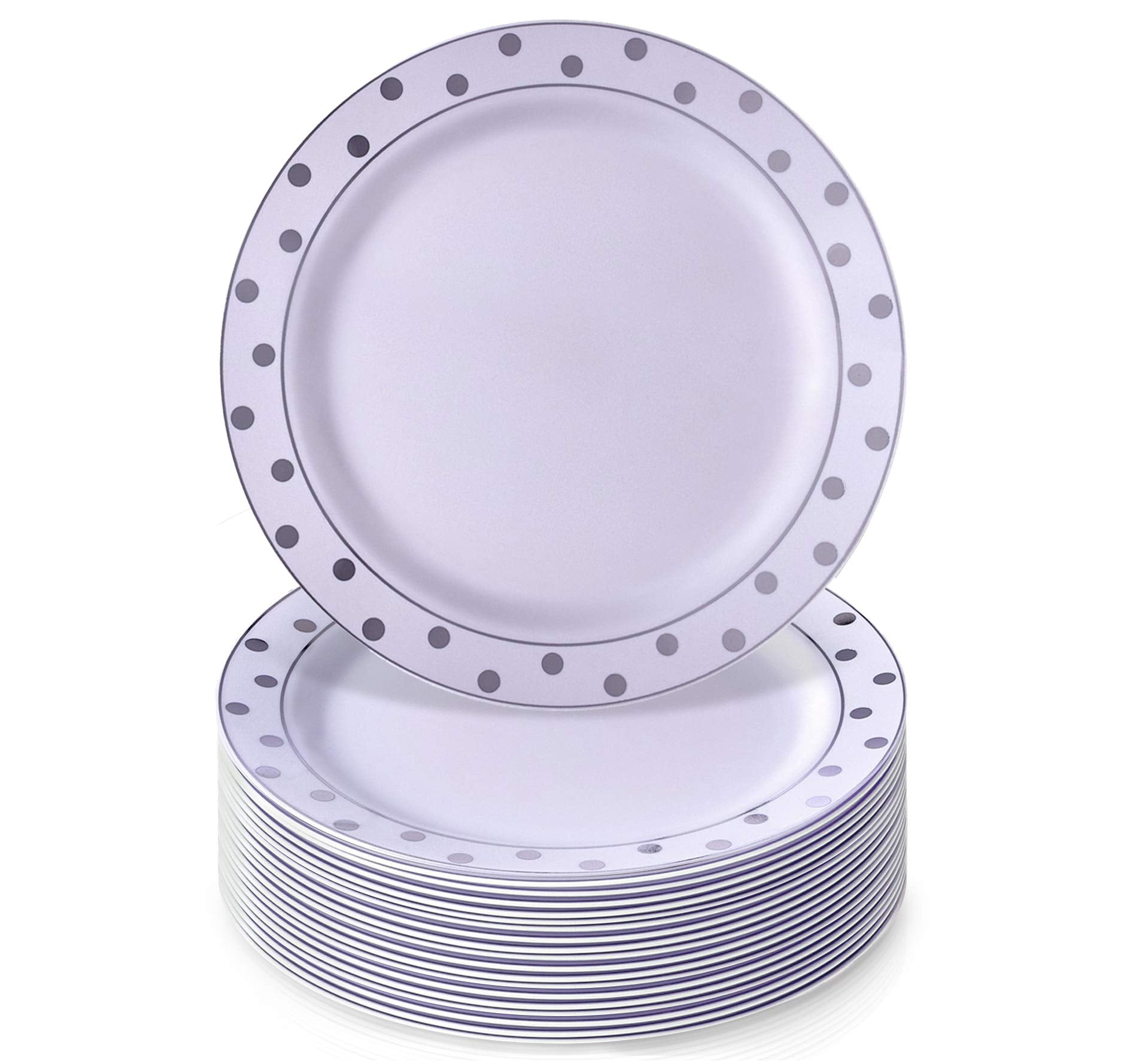 Silver Spoons Disposable Plates For Party AFN1- (20 Duty Disposable ...