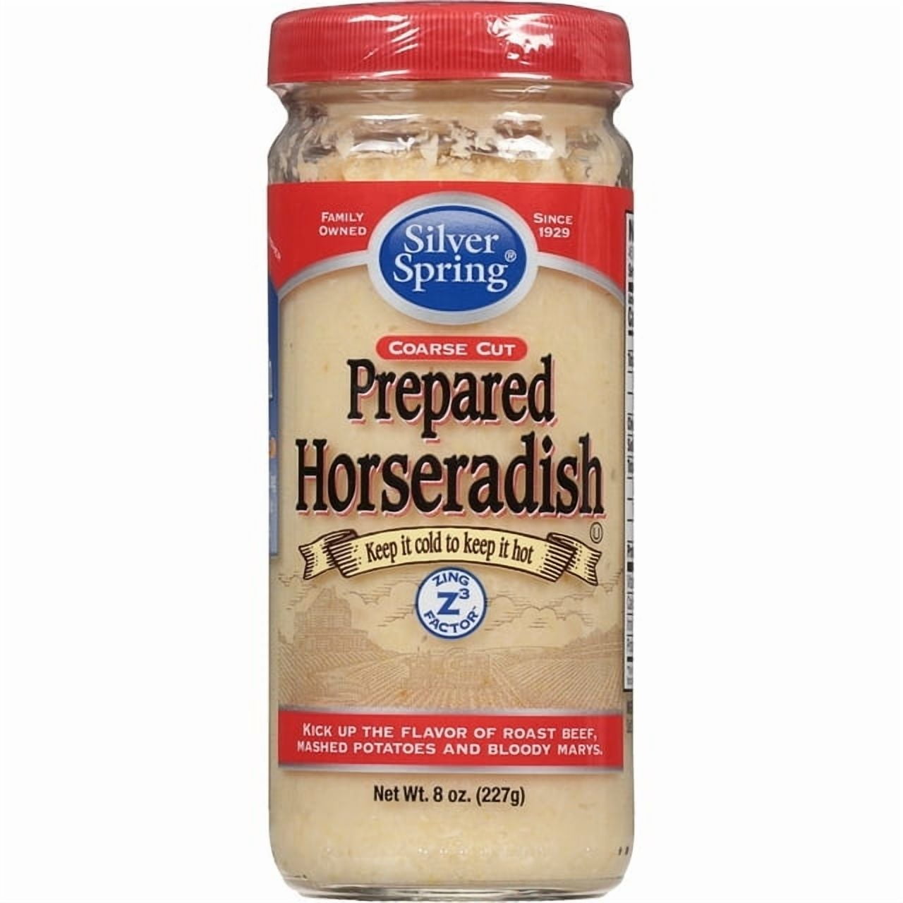 Silver Spring Prepared Horseradish, 8 oz Jar(2 Packs) - Walmart.com