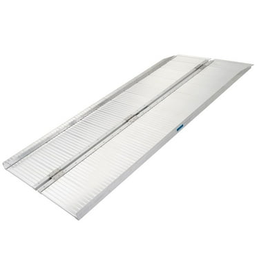 Silver Spring Portable Lightweight Multi-Fold Aluminum Wheelchair Ramp ...