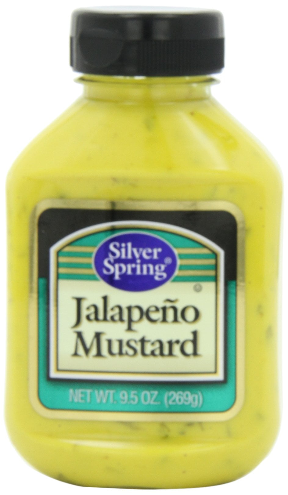 Silver Springs Mustard, Jalapeno, 9.5-Ounce Squeeze Bottles (Pack of 9 ...