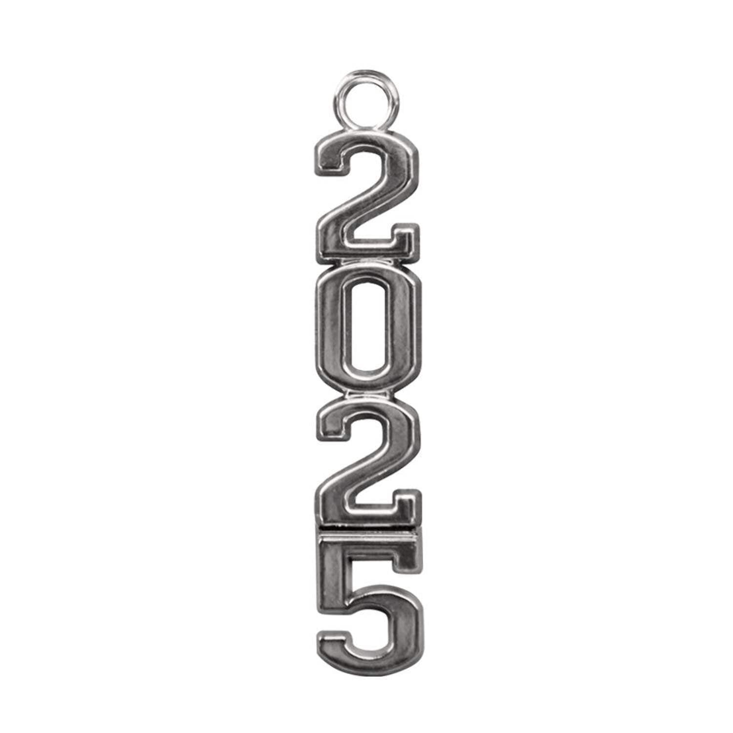 Endea Graduation Silver Stacked Tassel Date Charm Year 2025 - Walmart.com