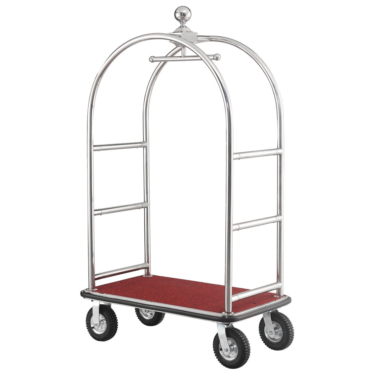 Global Industrial 985119SL Best Value Silver Stainless Steel Bellman ...