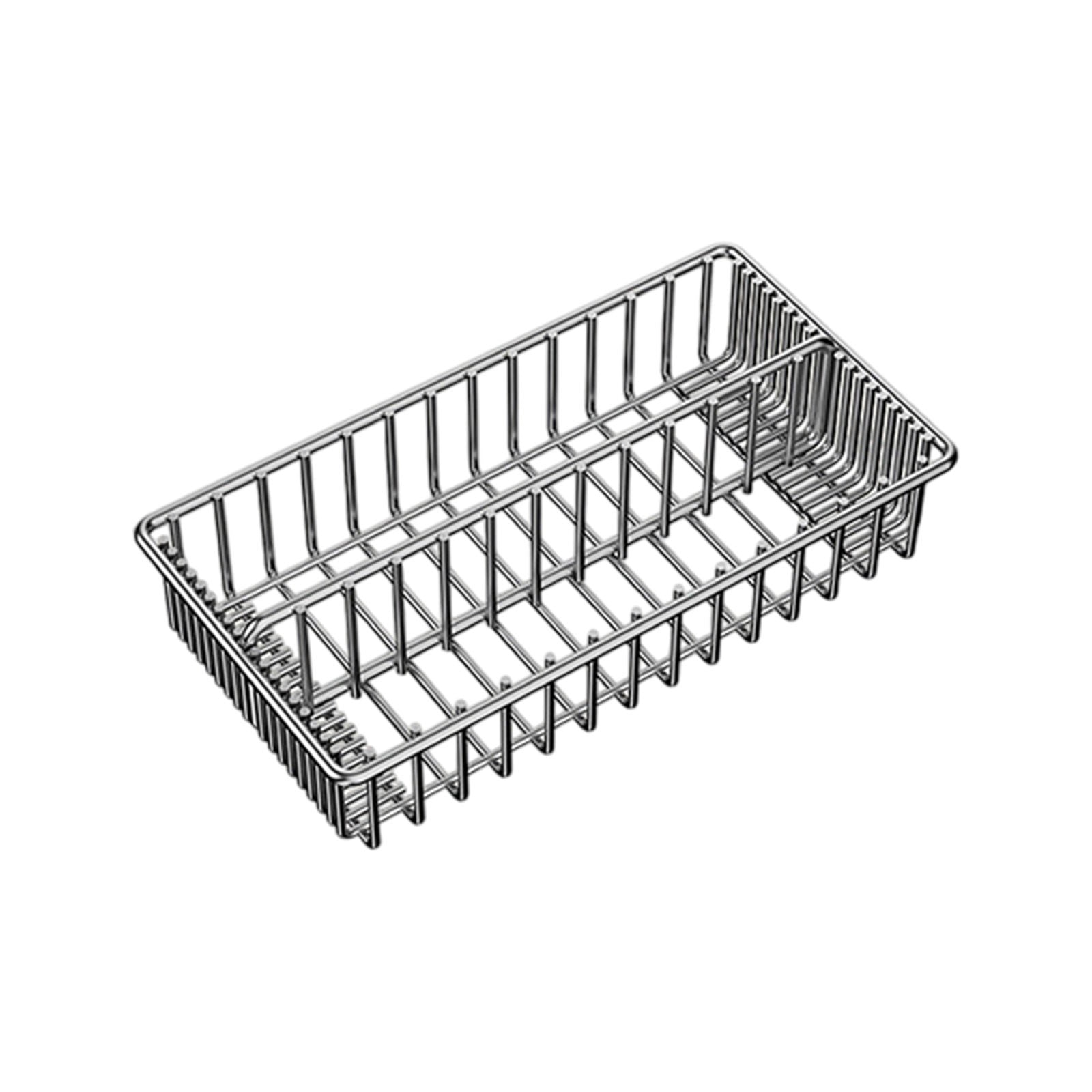 Silver Stainless Steel Chopstick Storage Container With Drainage Holes ...