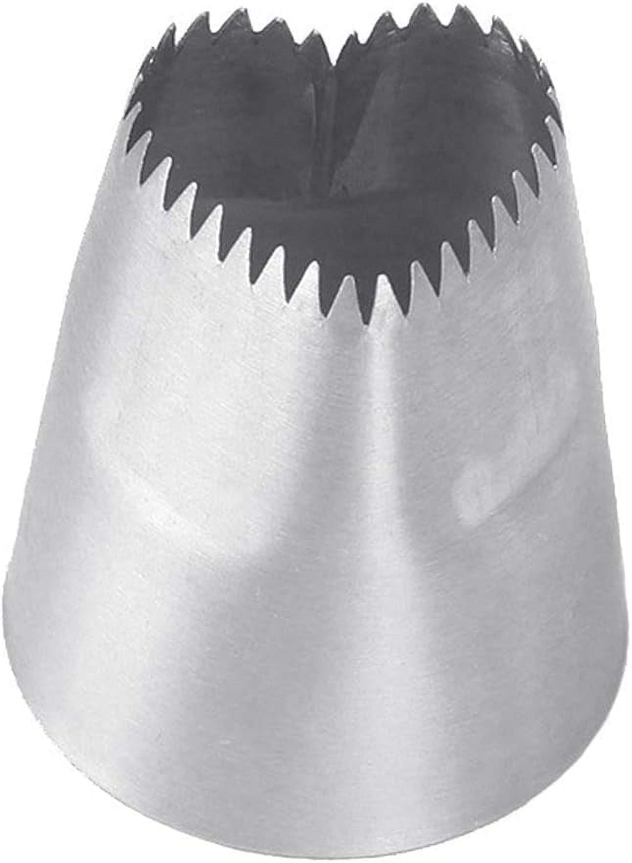 Silver Stainless Steel Heart-shaped Cake Icing Piping Decorator Dessert ...