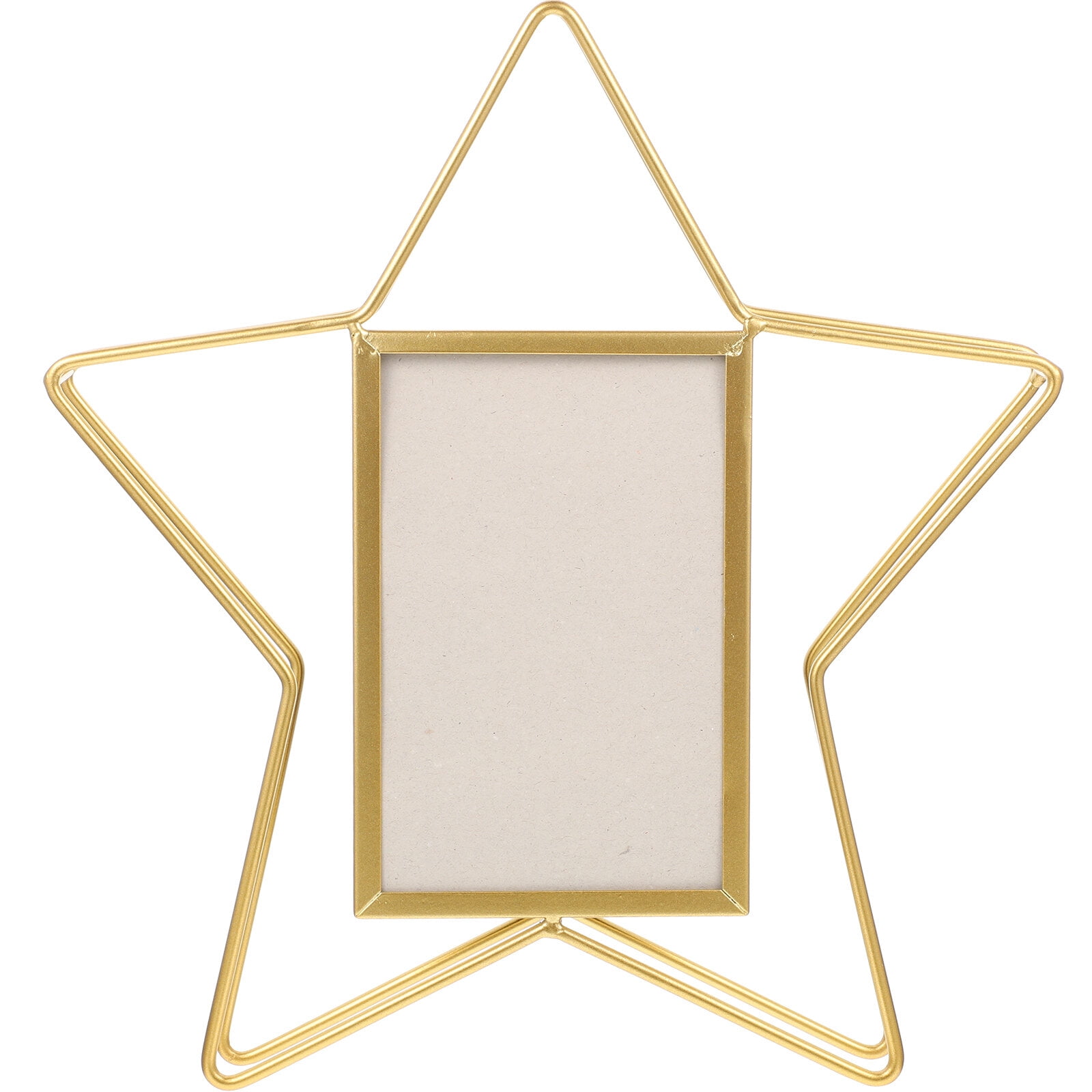 Silver Star Picture Frame Rotate Photo Desktop Decoration Baby ...