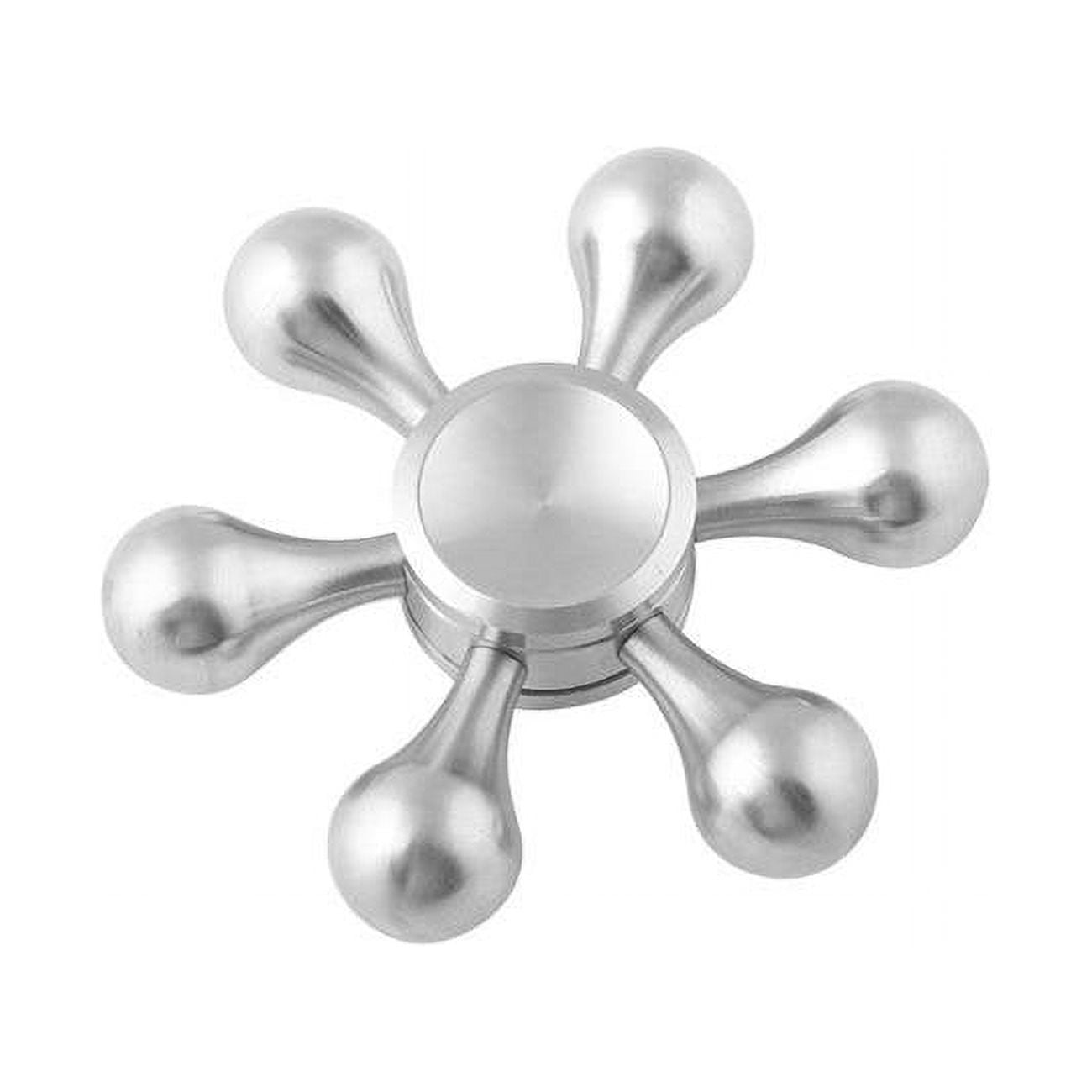 Silver Steel Teardrop Metal EDC Fidget Spinner - Walmart.com