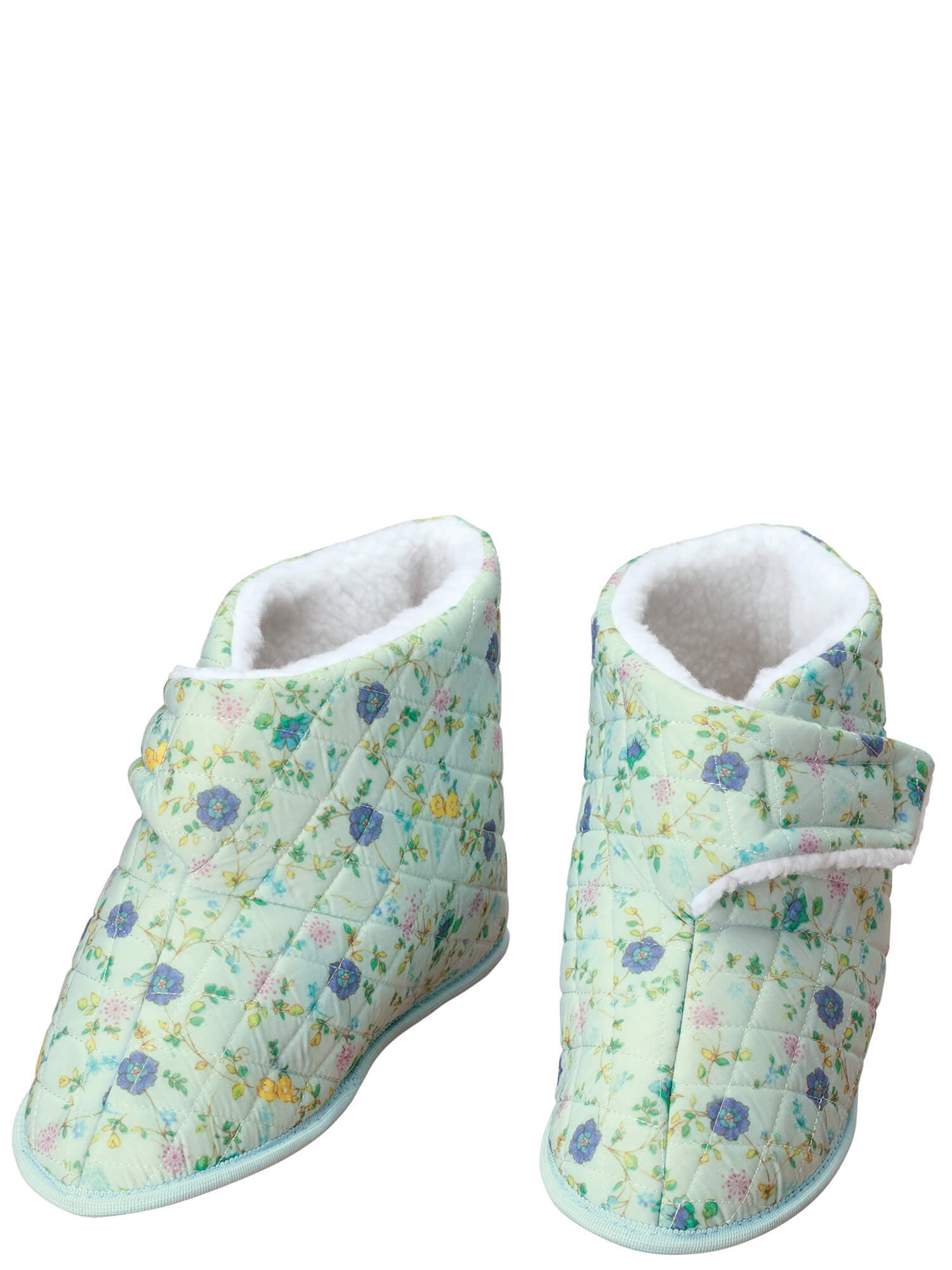 Silver StepsTM Edema Booties Womens, Hook and Loop Strap, Non-Slip ...