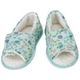 Silver Steps Open Toe Edema Slippers for Women, Extra Wide Indoor ...