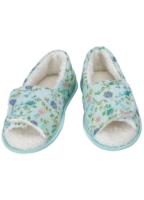 LAVRA Women's Mesh Sequin Slide Beaded Chinese Slippers Floral ...