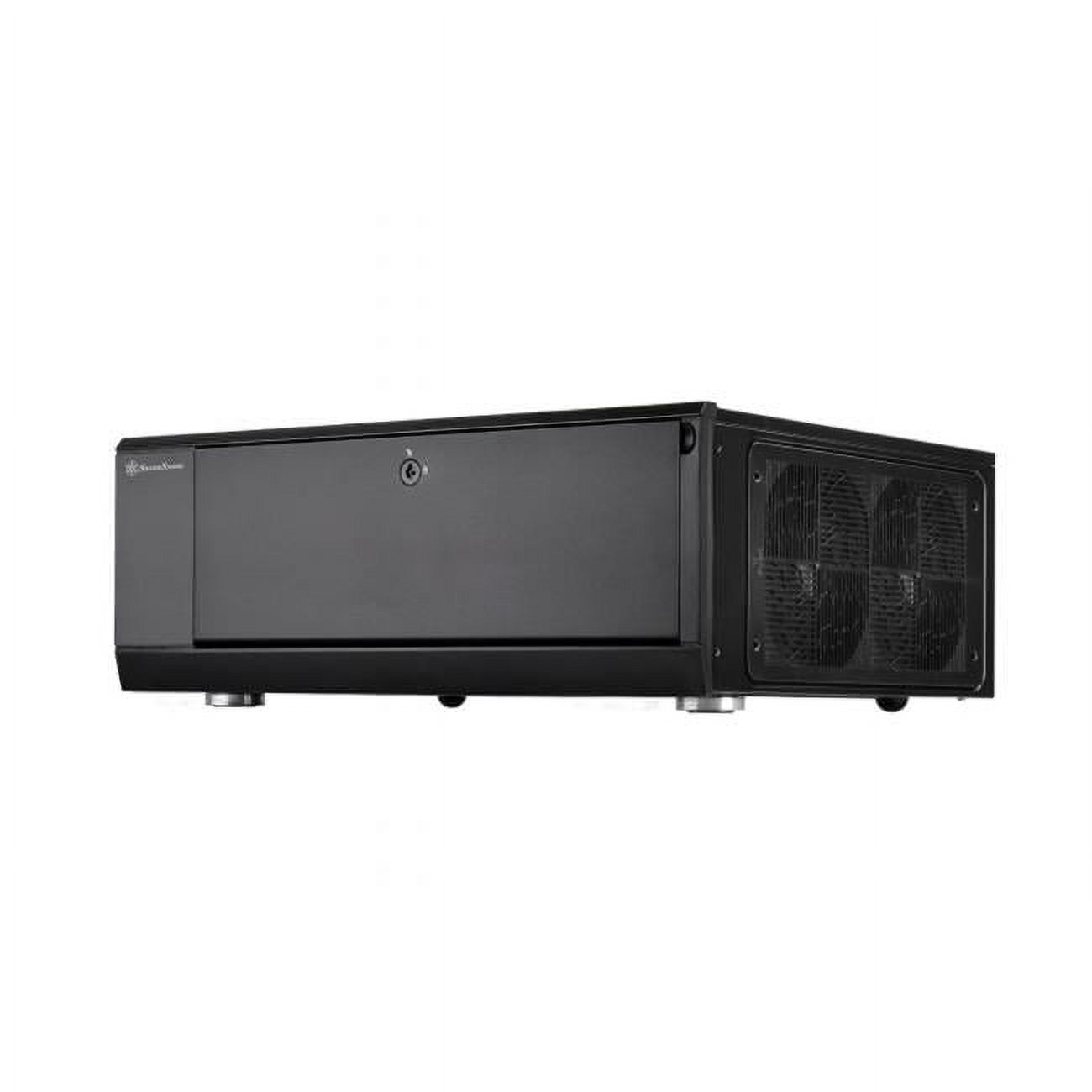 Silver Stone Grandia Series Aluminum HTPC Computer Case - Black - ATX ...