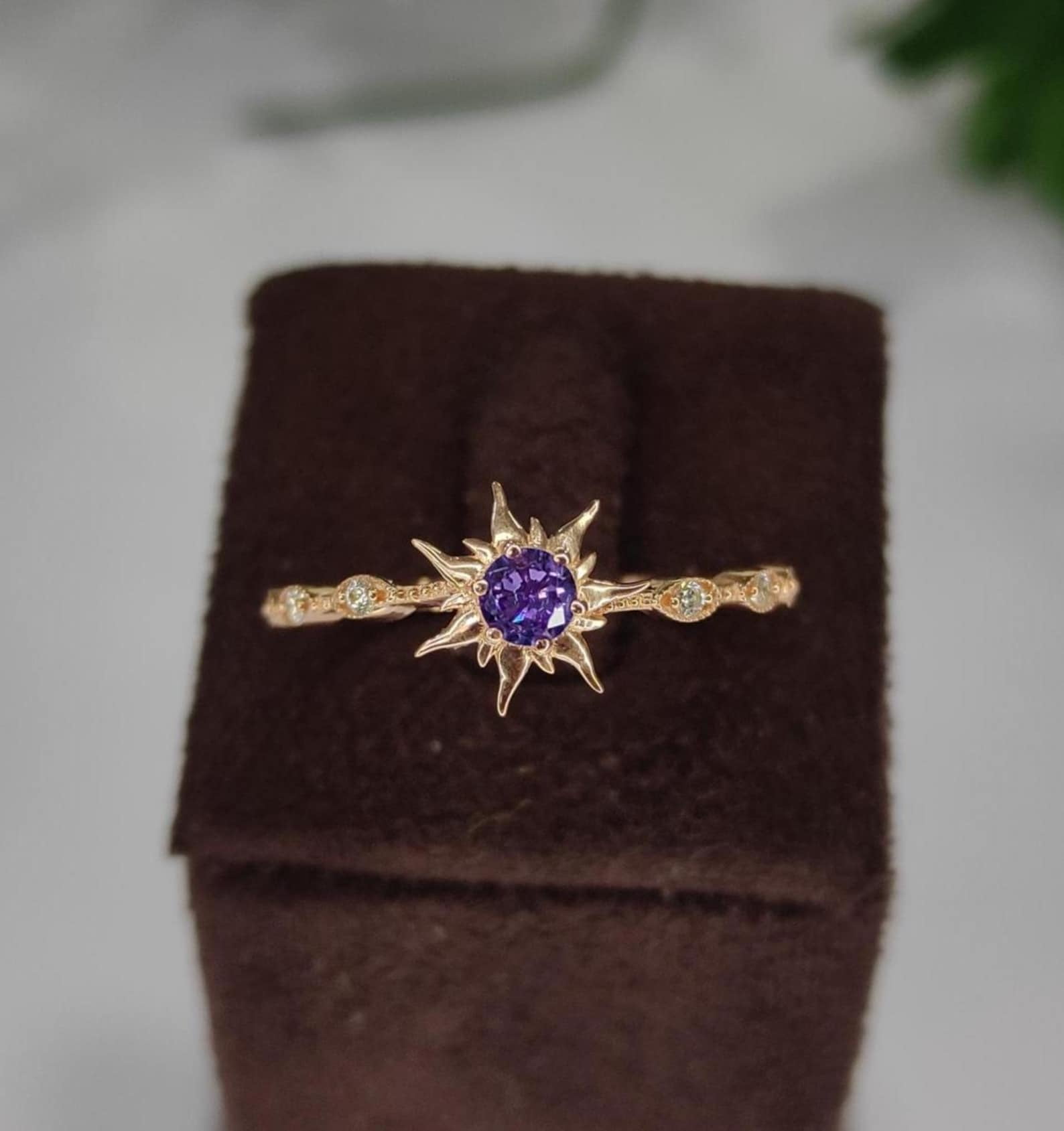 Silver & Stone Jewels Wedding Ring- 14k Yellow Gold Finish Princess ...