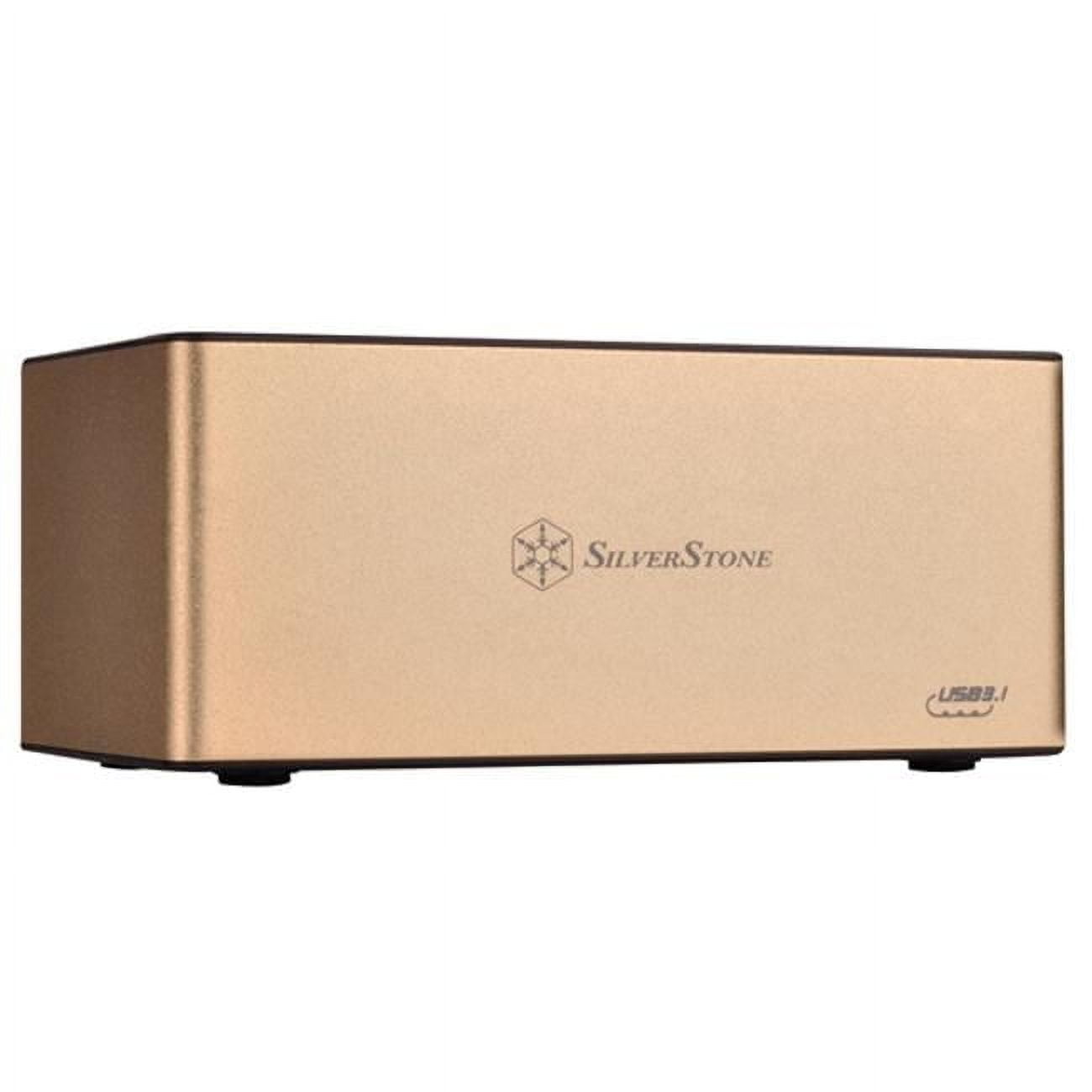 Silver Stone Technologies 3.5 & 2.5 in. SATA SSD & HDD Docking Station ...