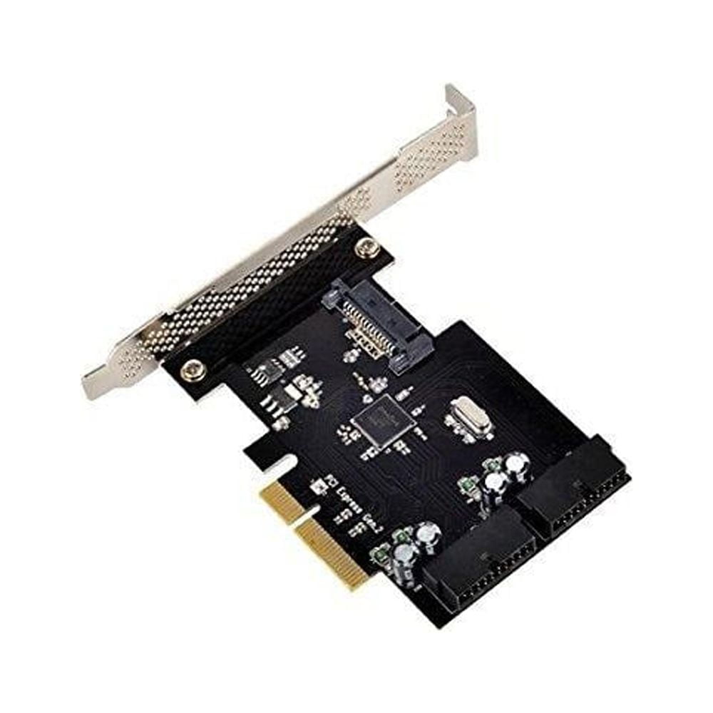 Silver Stone Technologies ECU01 Pci Express Card with Dual Internal 19 ...