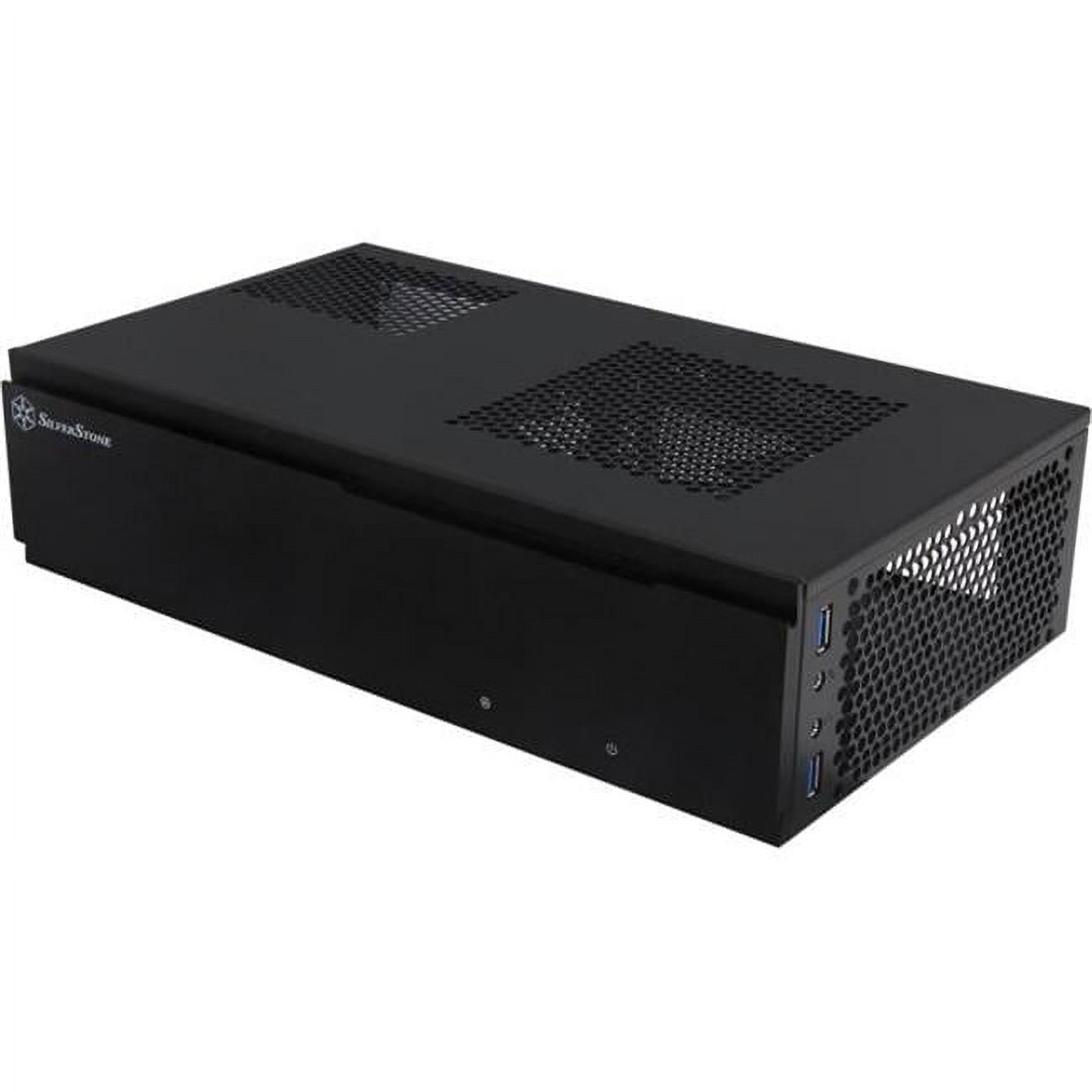 Silver Stone Technologies Mini-ITX Media Center HTPC Computer Case with ...