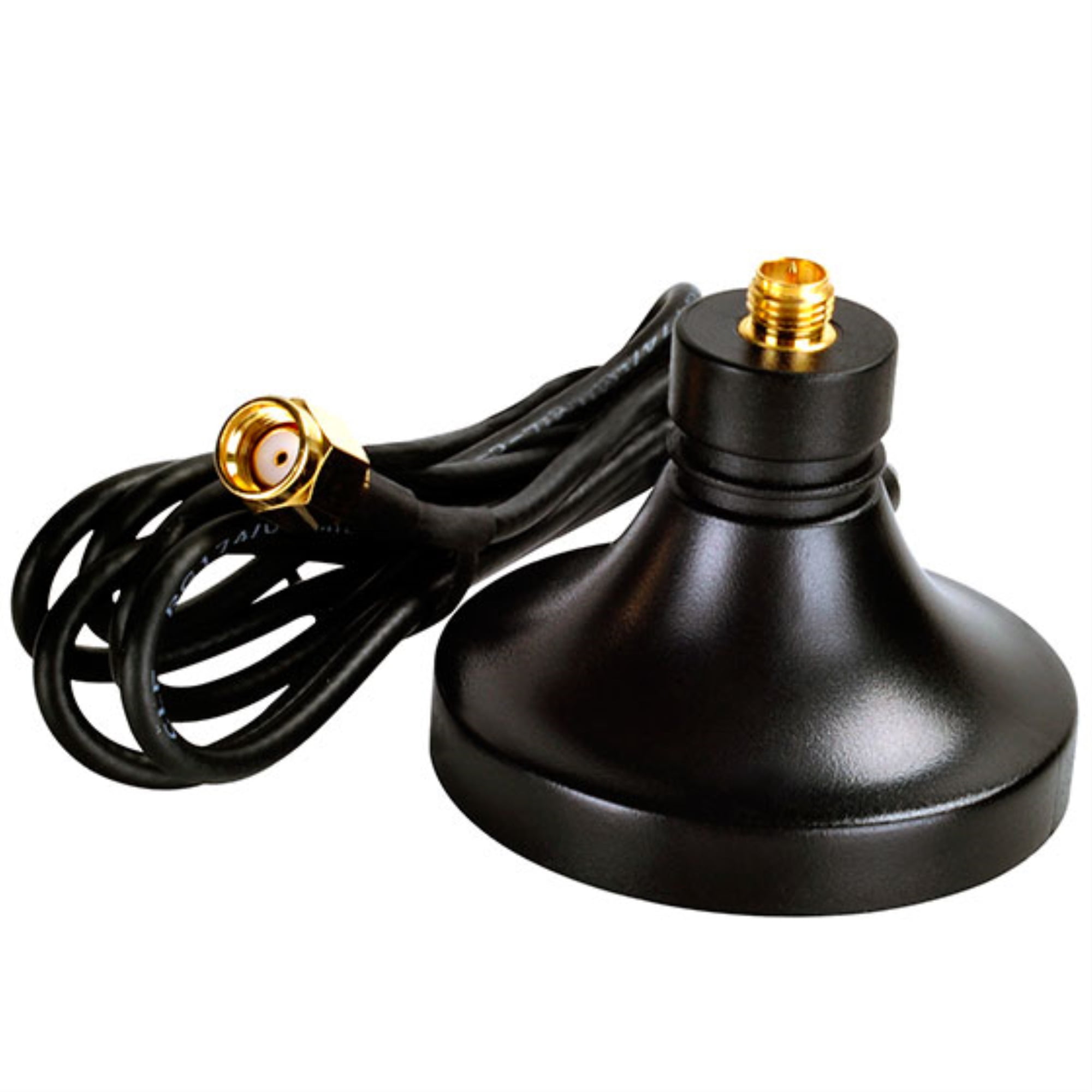 Silver Stone Technologies WAB1B Magnetic Wi-Fi Antenna Base with Gold ...