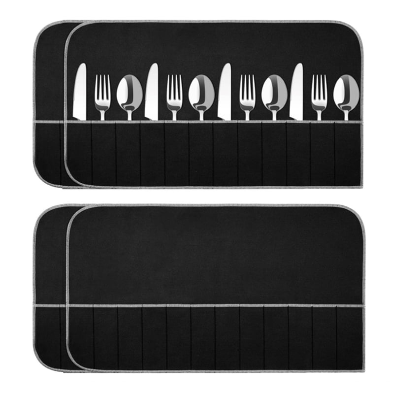 Silver Storage Bags Silver Storage Cloth Felt Flatware Organizer Anti ...