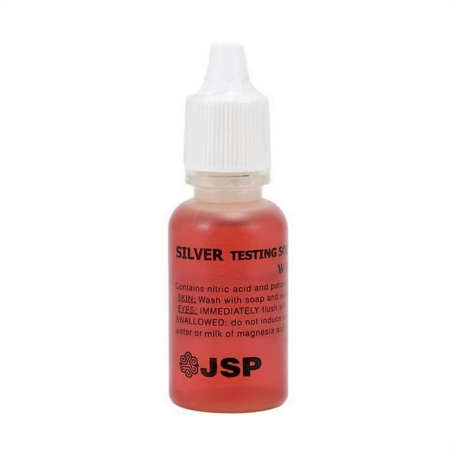 Premium Silver Testing Acid Solution Liquid - 0.5 oz Bottle - Walmart.com