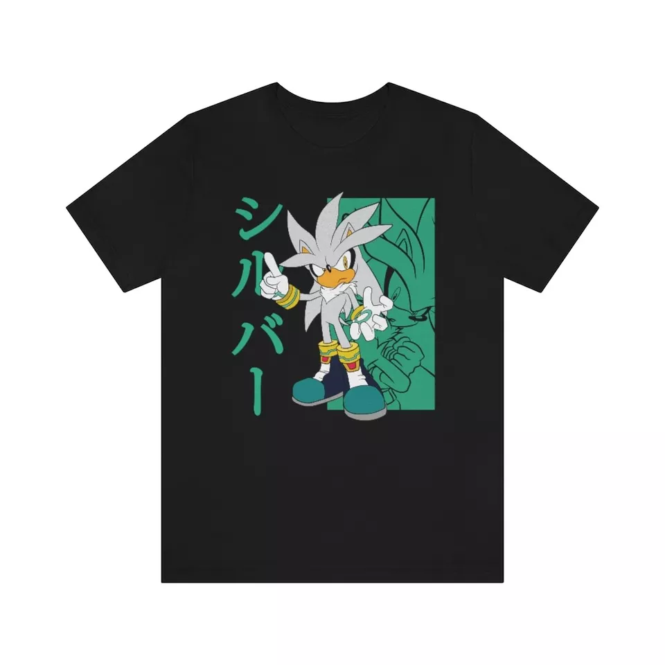 Silver The Hedgehog | Sonic the hedgehog and friends Unisex Short ...