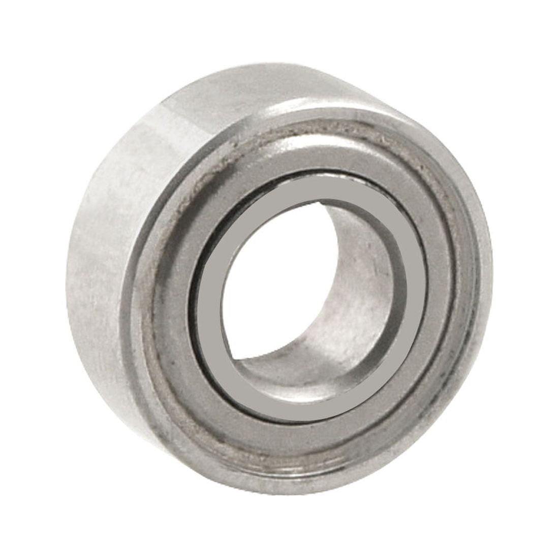 Silver Tone 11mm x 5mm x 4mm Metal Double Sealed Ball Bearing - Walmart ...