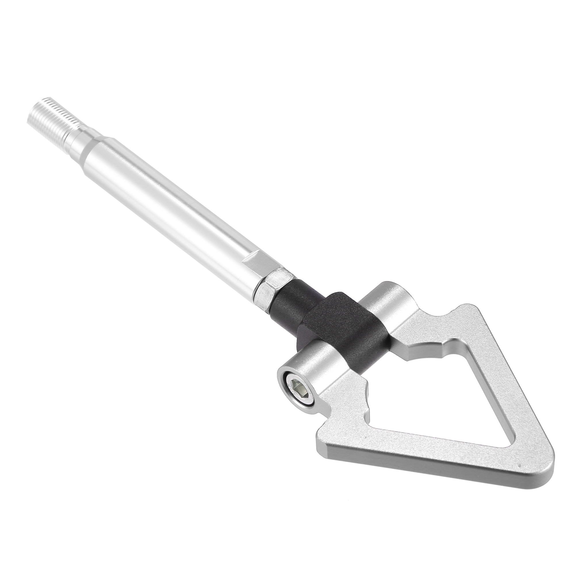 Silver Tone Aluminum Alloy Front Bumper Trailer Ring Eye Towing Tow ...