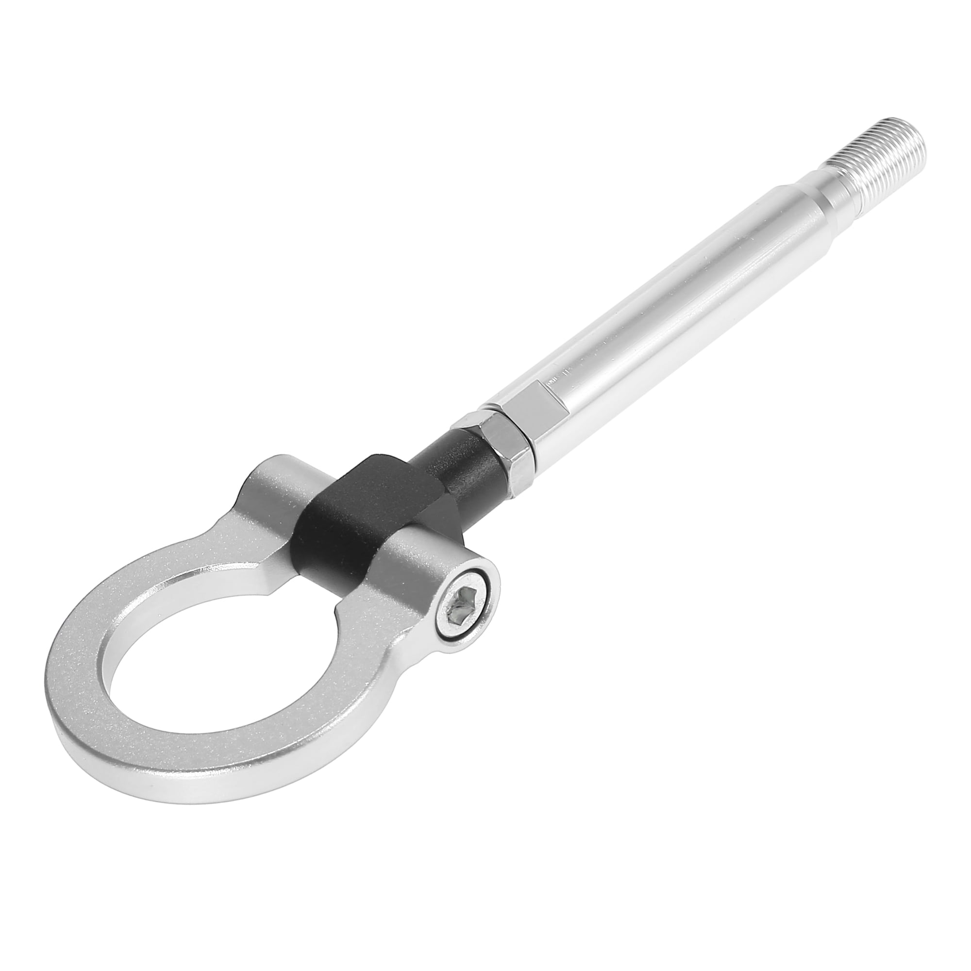 Silver Tone Aluminum Alloy Front Bumper Trailer Towing Eye Tow Hook for ...