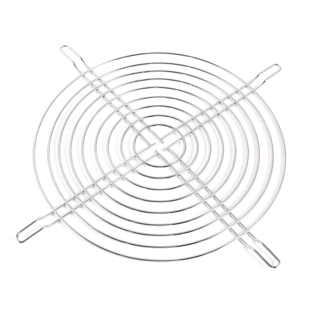 Silver Tone Metal Desktop PC Case Fan Grill finger Guard Protector ...