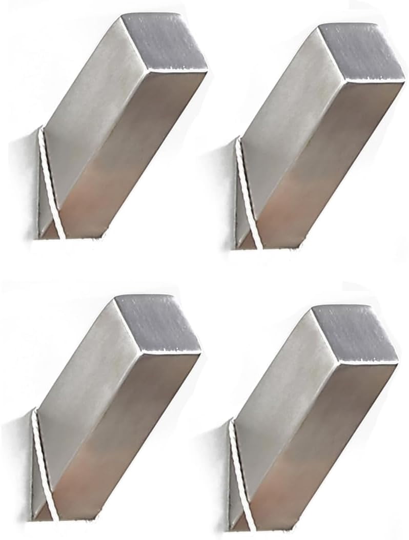 Silver Towel Hooks Robe Hook, Modern Towel Hooks SUS 304 Stainless ...
