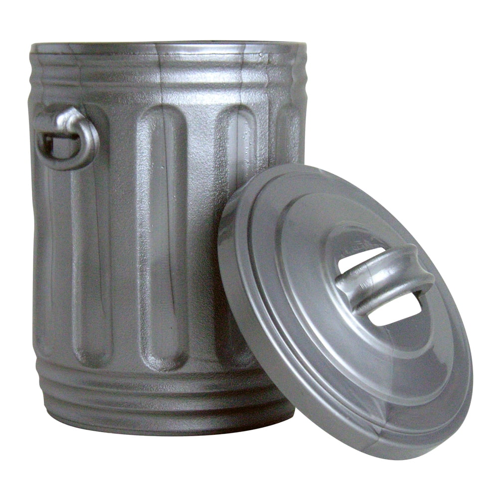 Silver Trash Can for WWE & AEW Wrestling Action Figures - Walmart.com