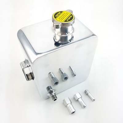 Silver-Universal aluminium 2L Litre Polished Alloy Header Expansion ...