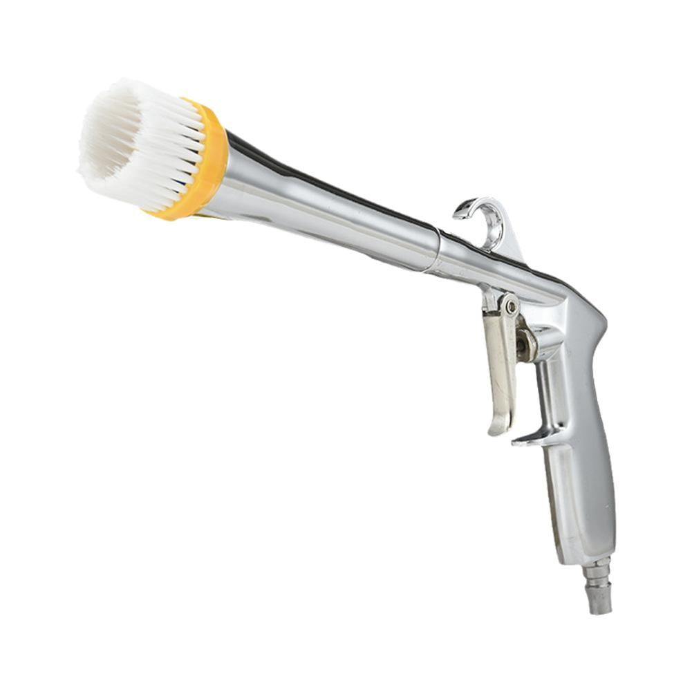 Silver Us Standard Car Beauty Tool Tornado Blow Gun With Brush Dust ...