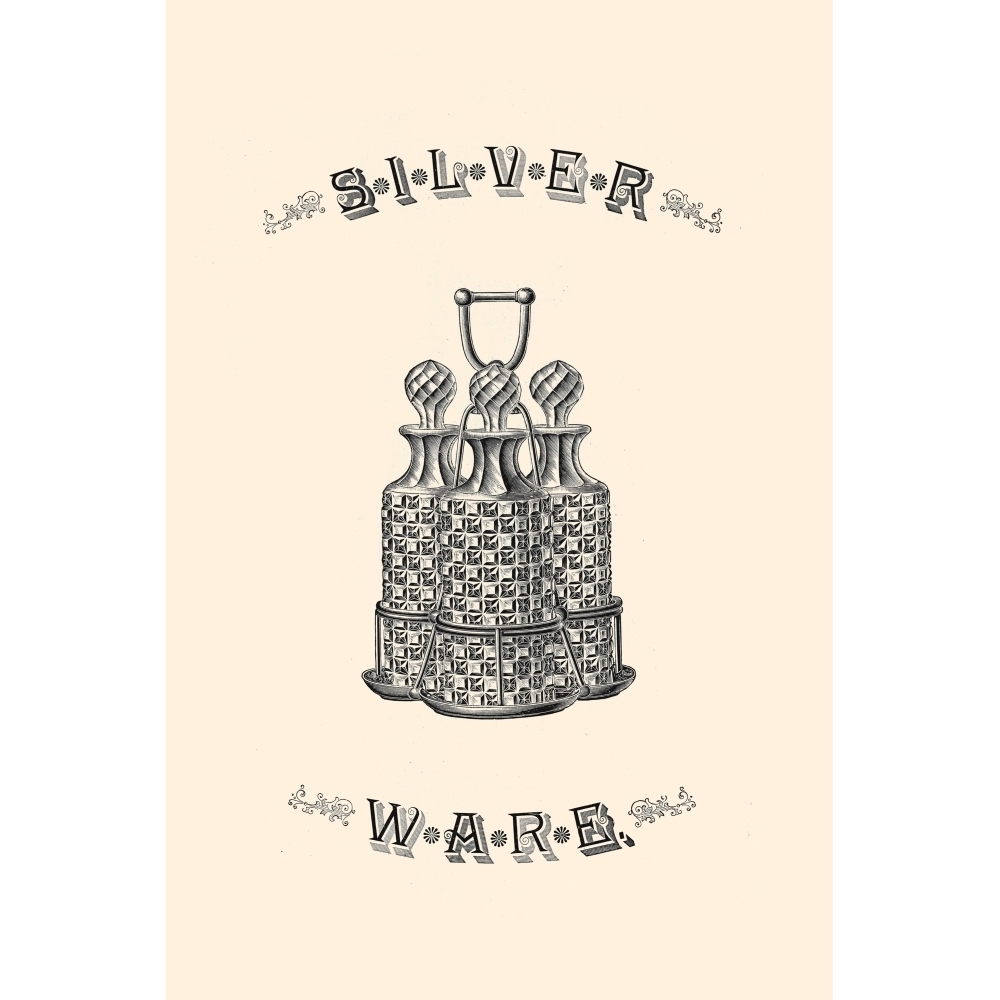 Silver Ware Poster Print by unknown (18 x 24) - Walmart.com