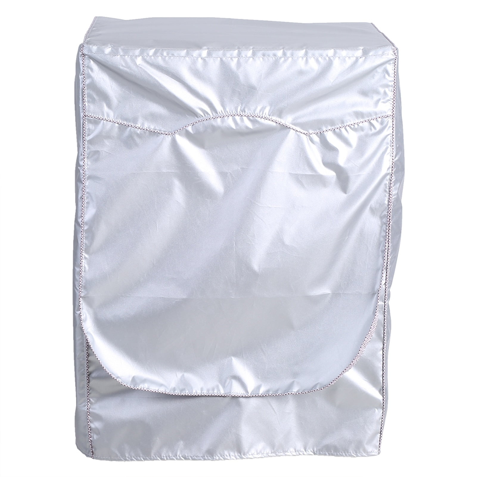 Silver Washing Machine Cover Waterproof Sunscreen Cover Front Load ...