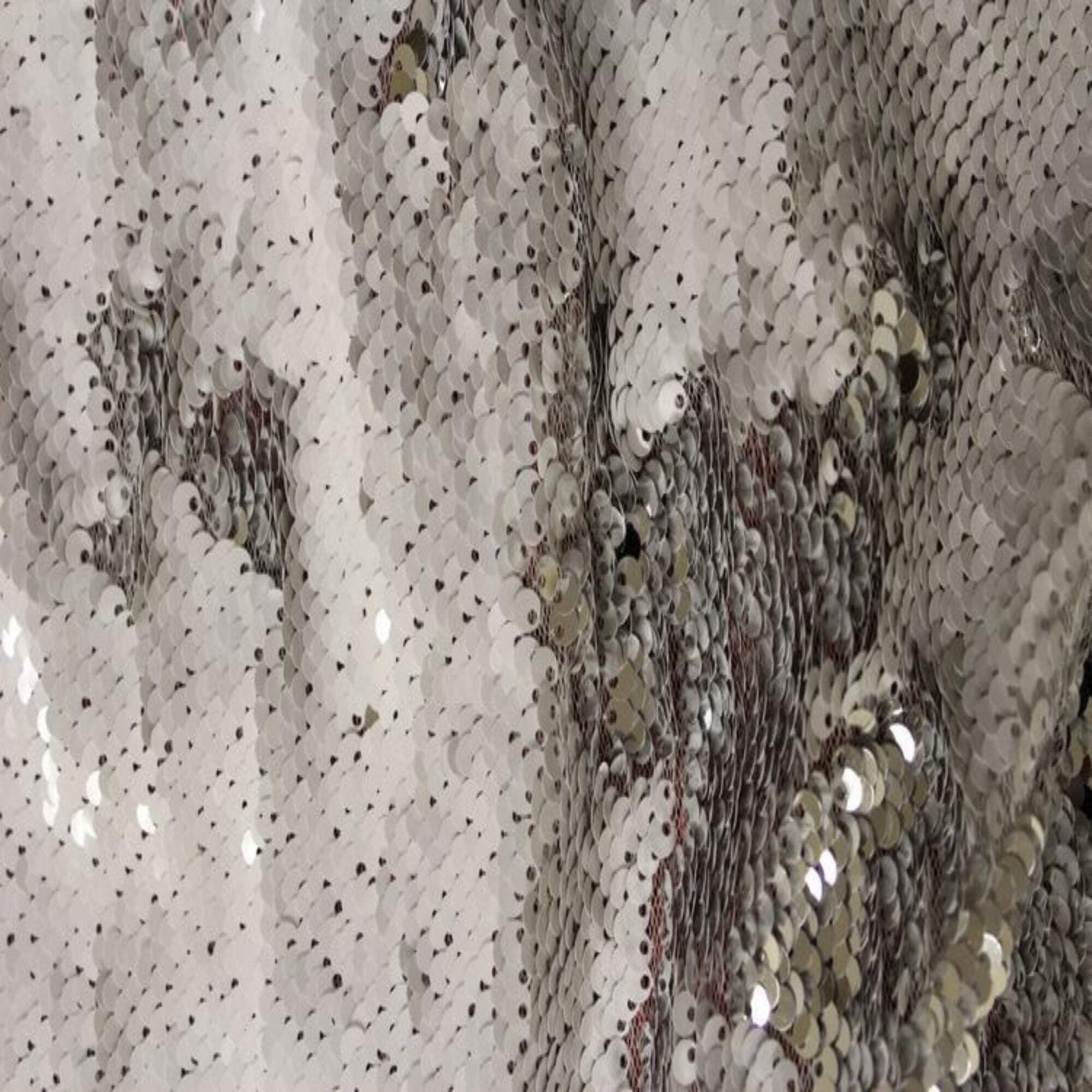 Color Changing Sensory Wall Reversible Sequin Fabric, Easy to Flip ...